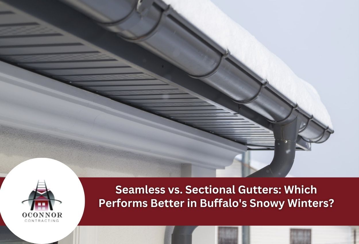 Seamless vs. Sectional Gutters in Snow: Which Performs Better in Winter?