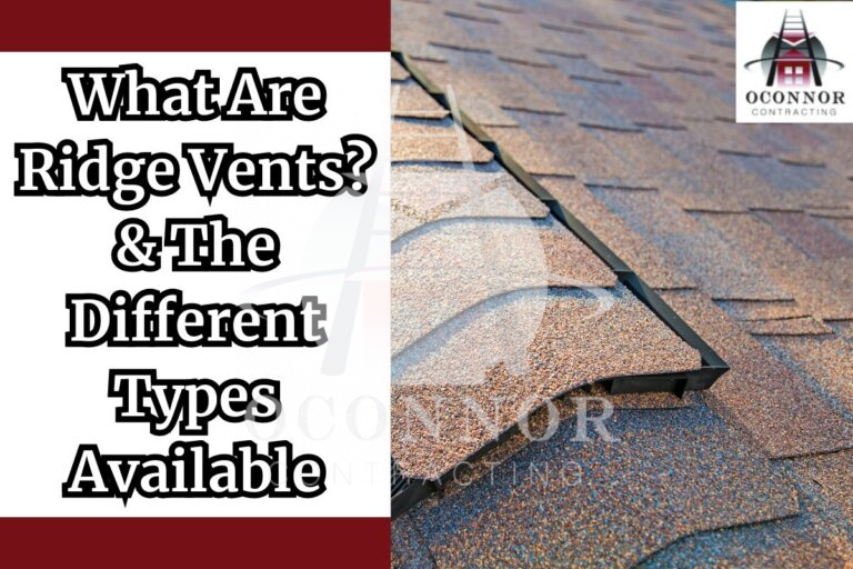 What Are Ridge Vents? & The Different Types Available