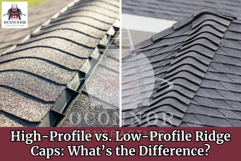 High Profile vs Low Profile Ridge Caps: What’s the Difference?